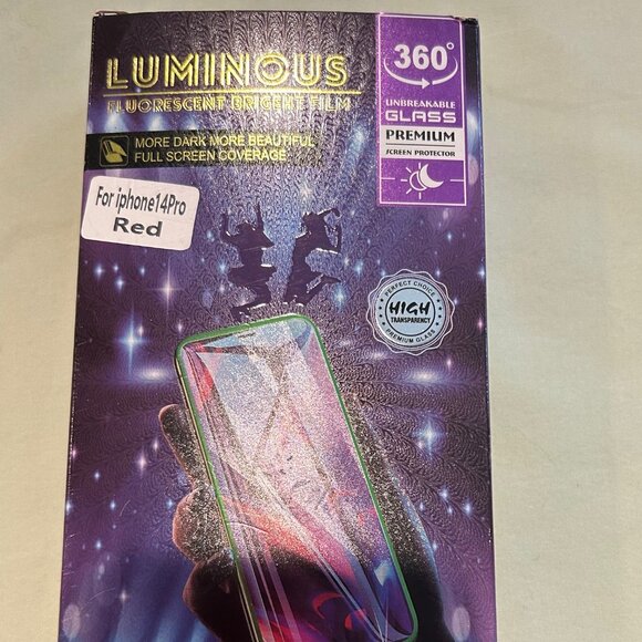 Luminous | Cell Phones & Accessories | Luminous Red Fluorescent Bright ...